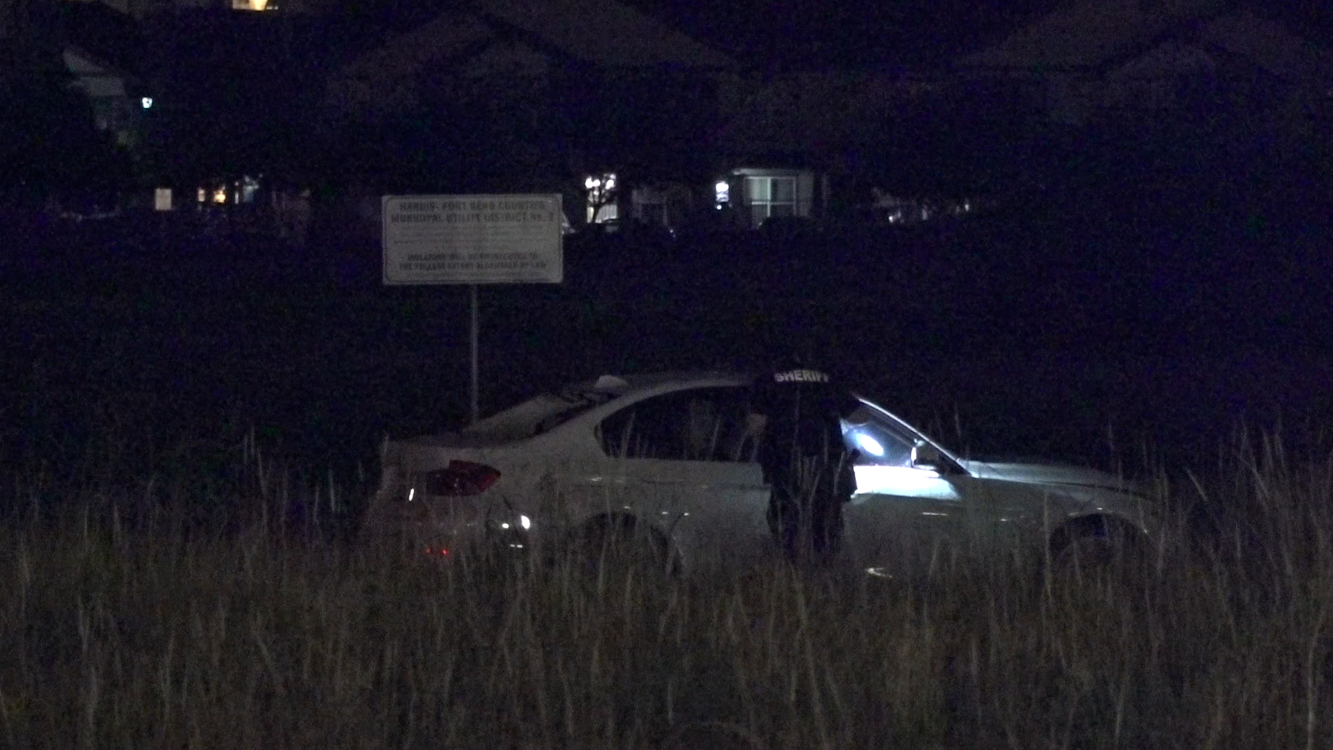 Driver flees the scene of a deadly crash with half a body in the ...