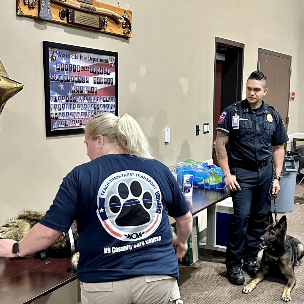 Photos: Atascocita FD hosted a K9 Casualty Course for wounded law ...