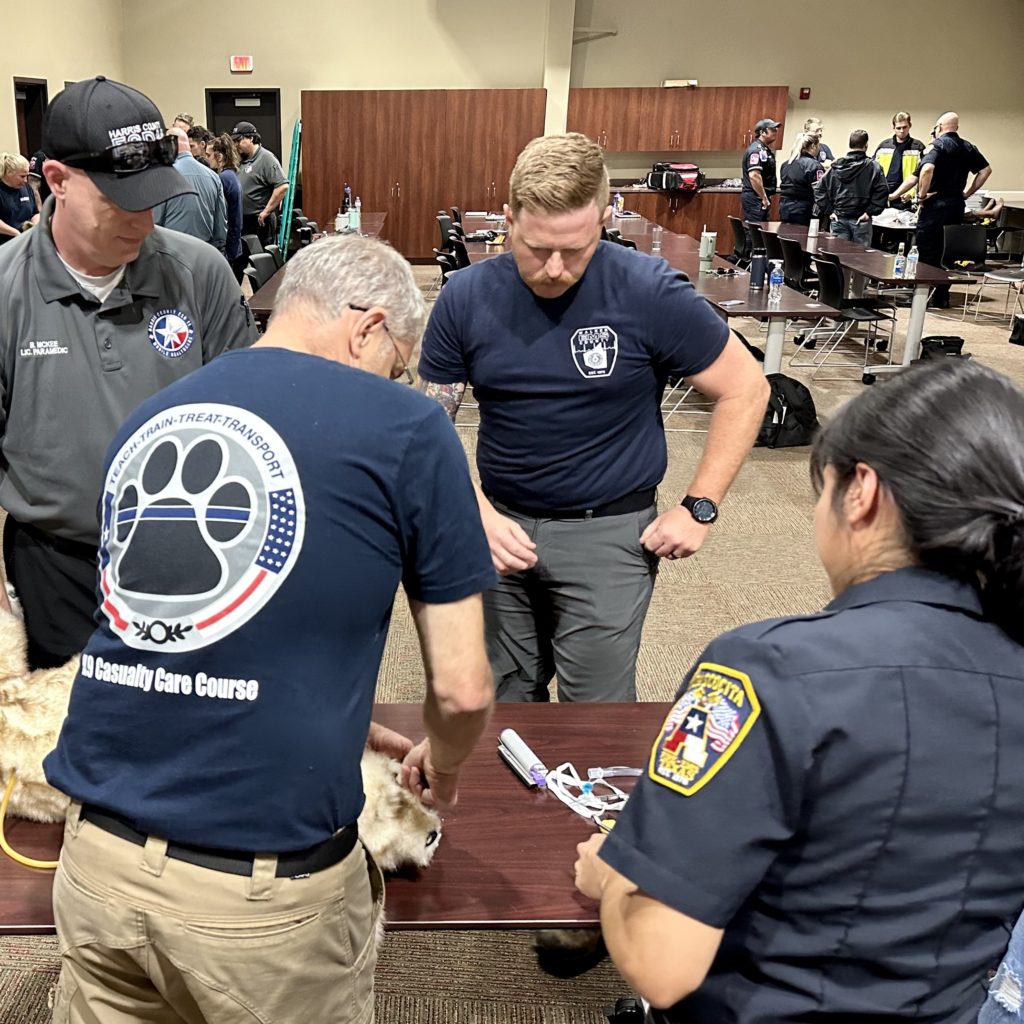 Photos: Atascocita FD hosted a K9 Casualty Course for wounded law ...