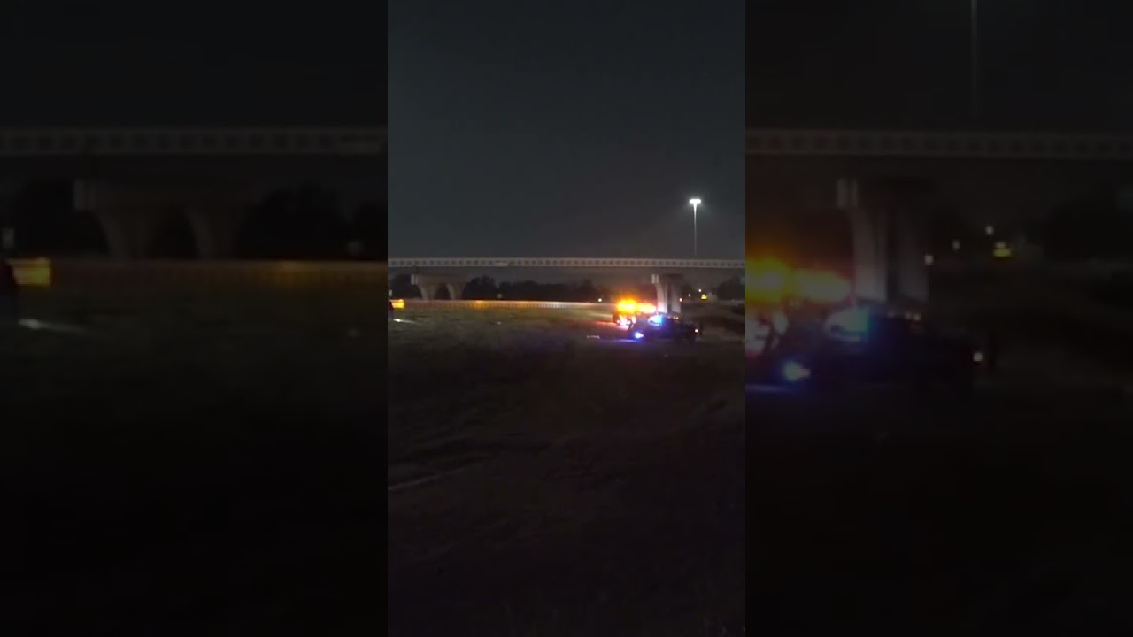 A Ford FX4 veered off a roadway in Houston - Houston Stringer