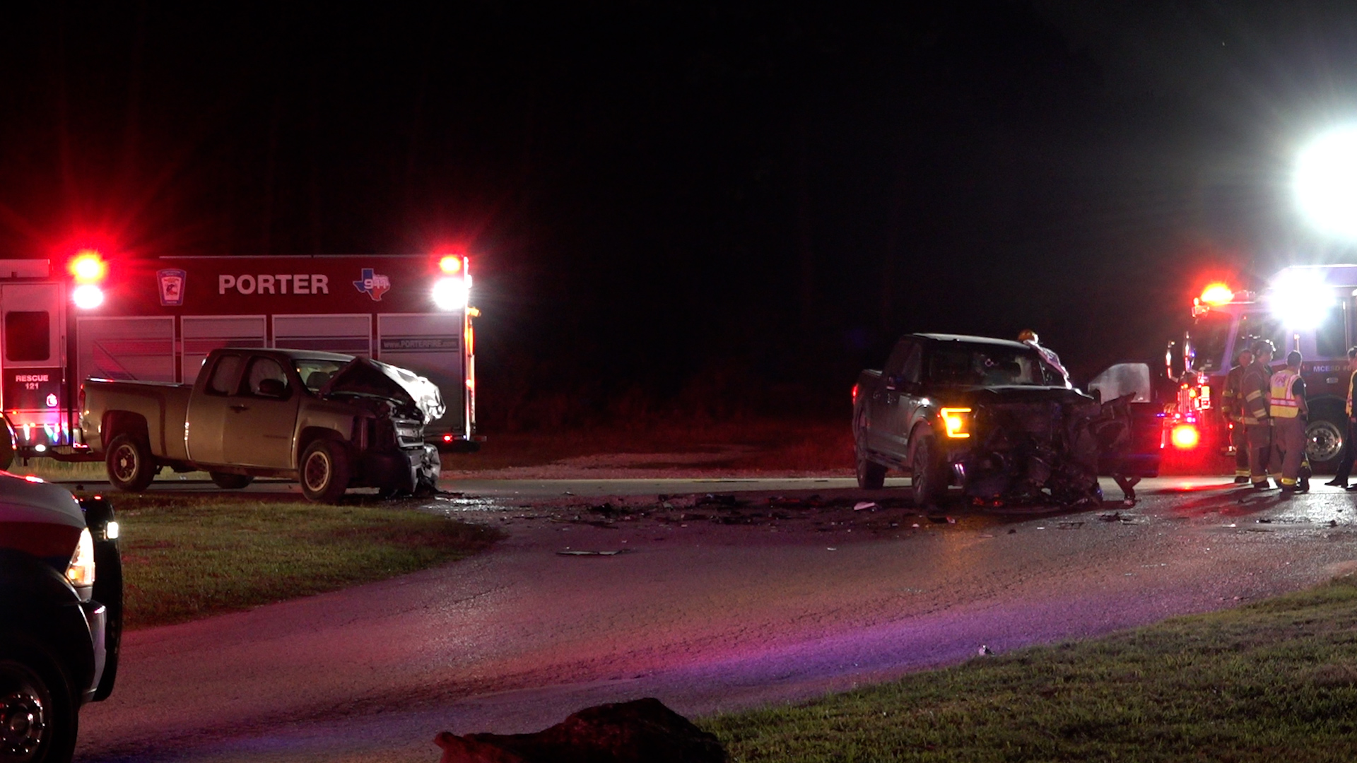 Major crash outside of Country Colony Subdivision in Porter - Houston ...