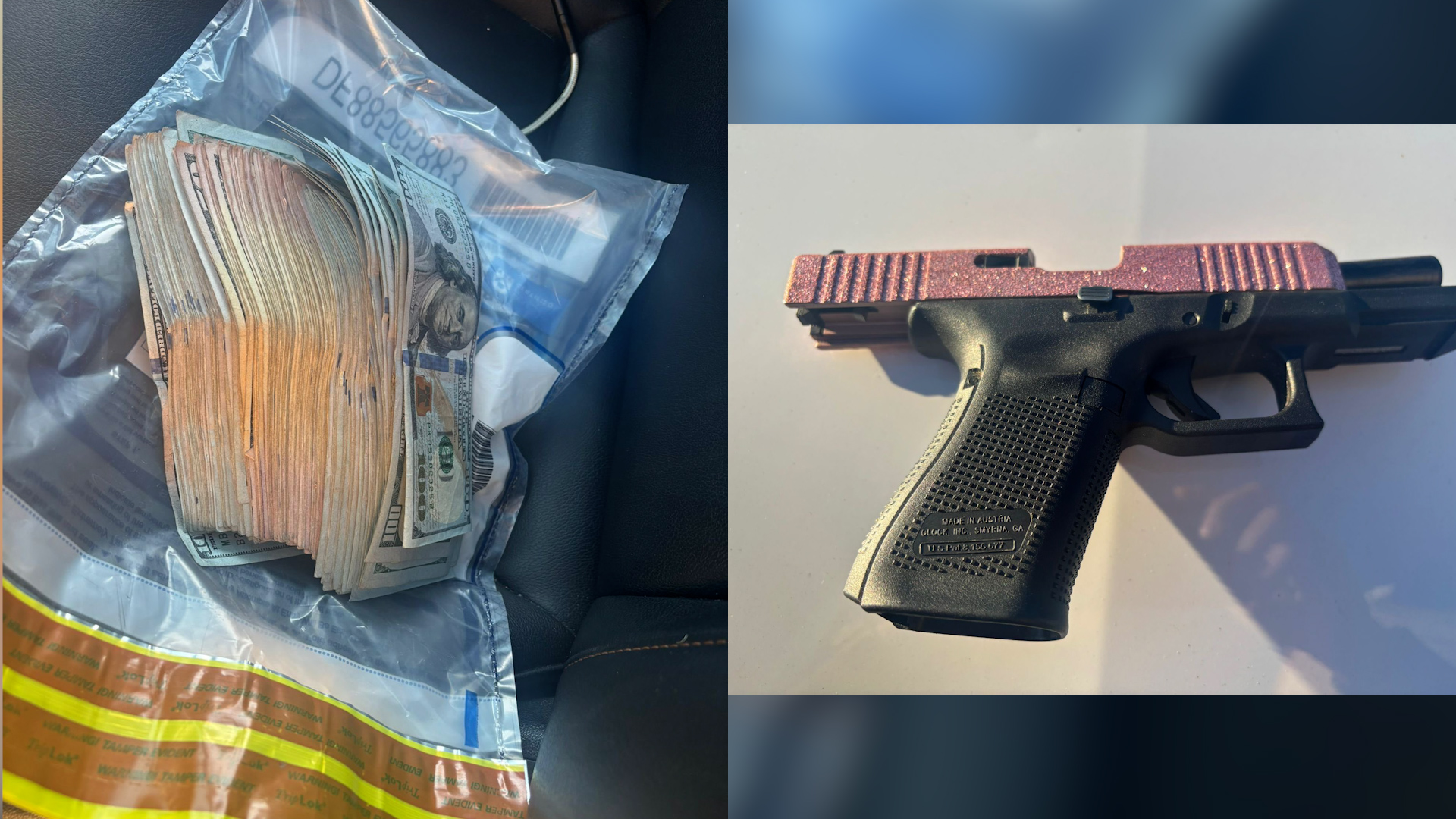 Gang member arrested with $20k cash and gun during traffic stop near ...