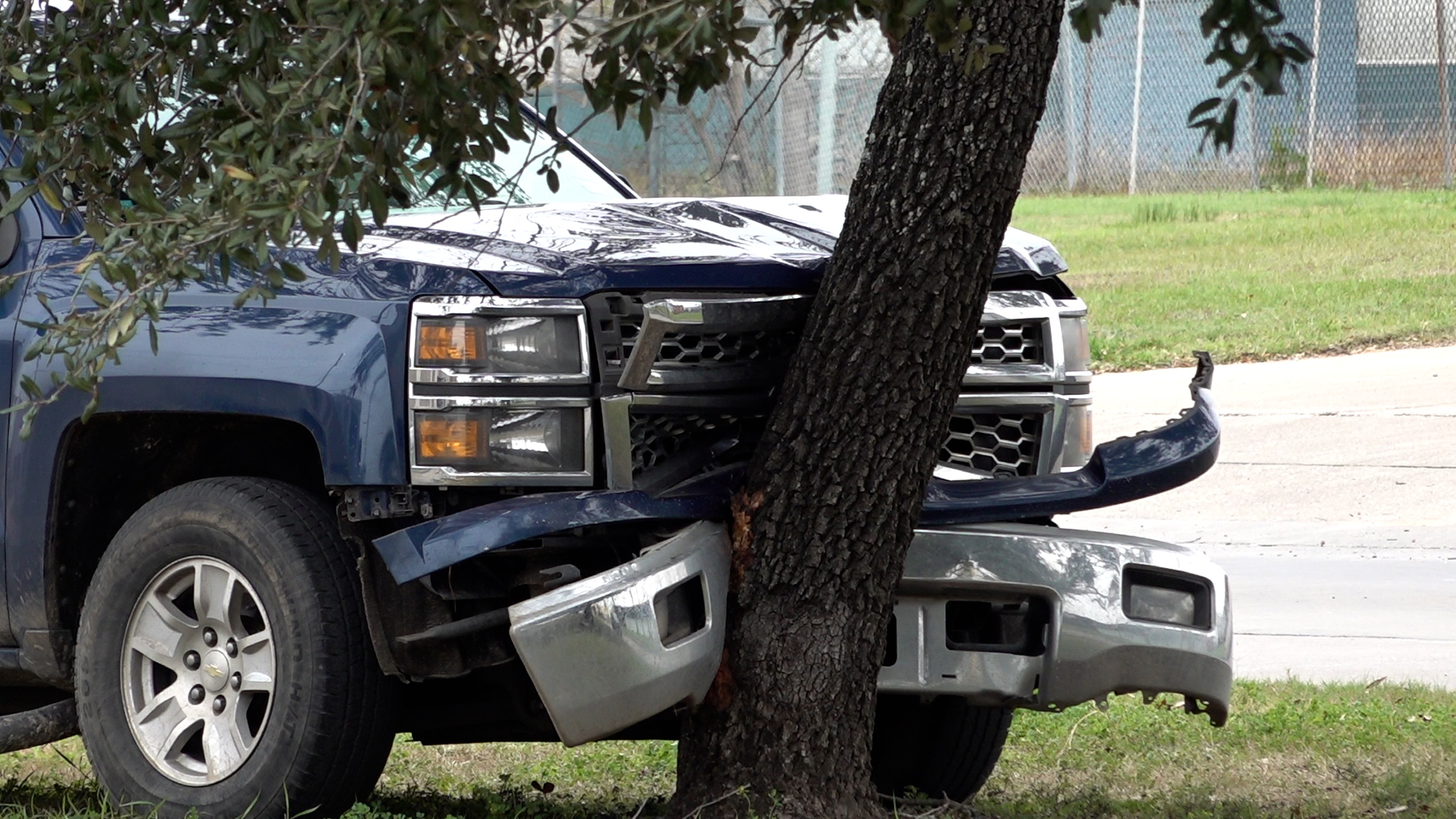 One dies after pickup truck crashes into tree - Houston Stringer