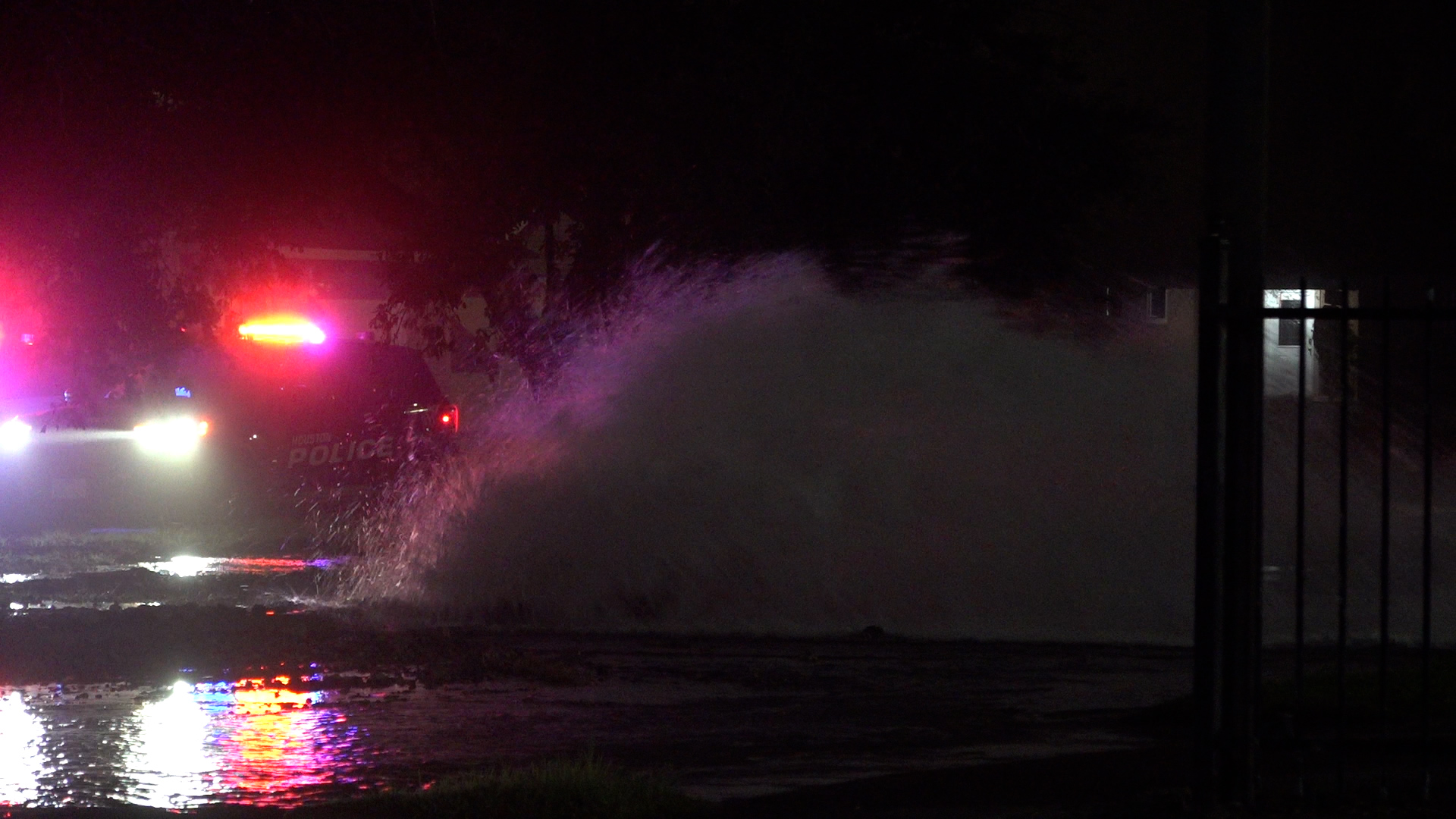 Fire hydrant floods Hillcroft after being struck by vehicle - Houston ...