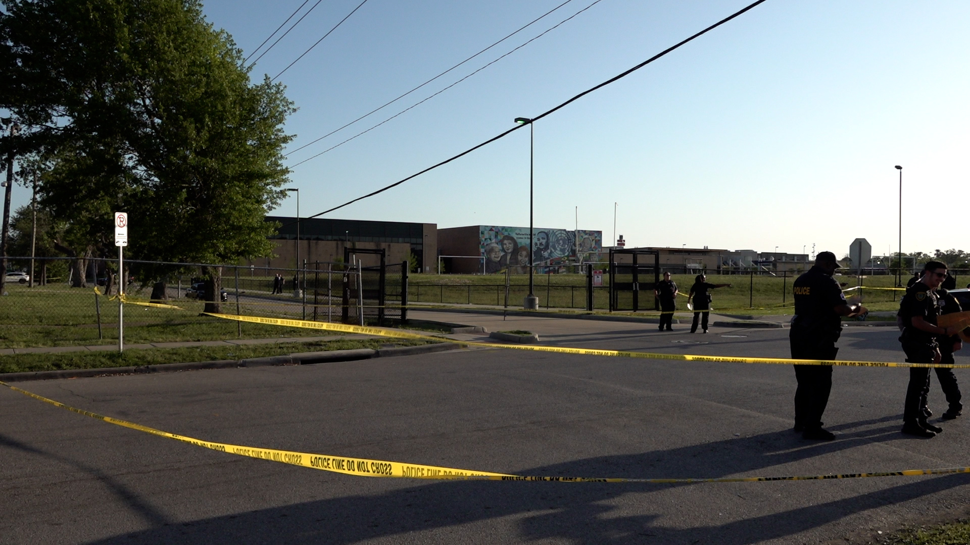 Two students injured in shooting outside Wisdom High School - Houston ...