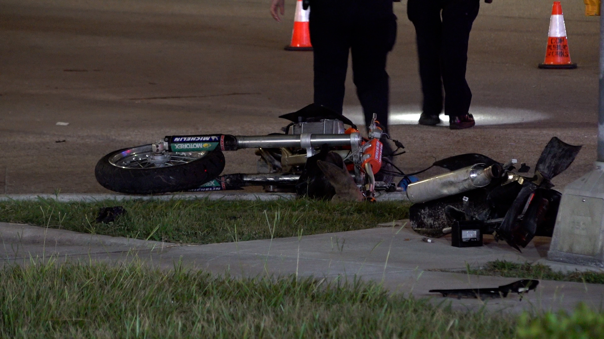 Dirt bike rider injured in crash with off-duty HPD officer at West ...
