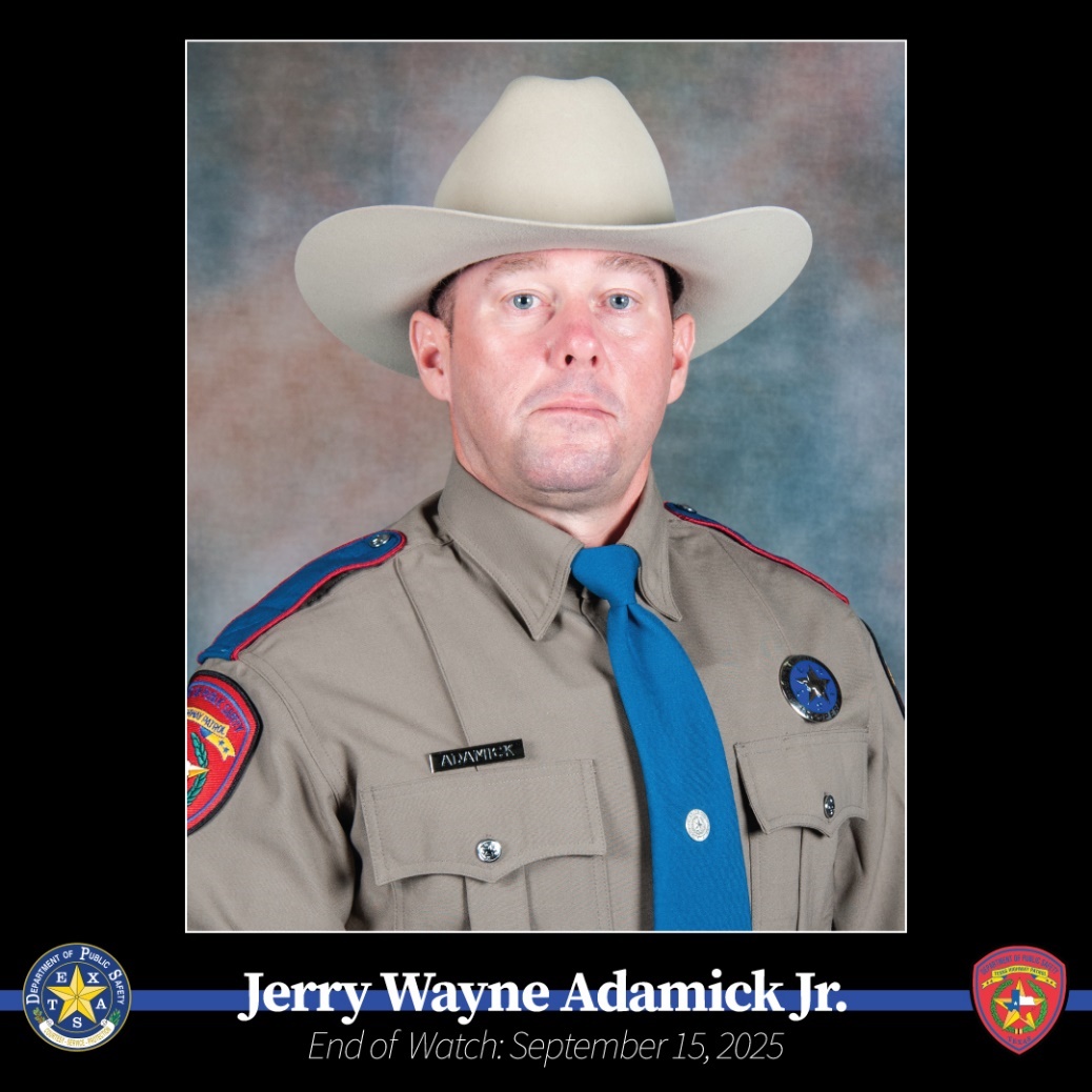 Trooper Jerry Wayne Adamick Jr. dies in San Jacinto County crash ...