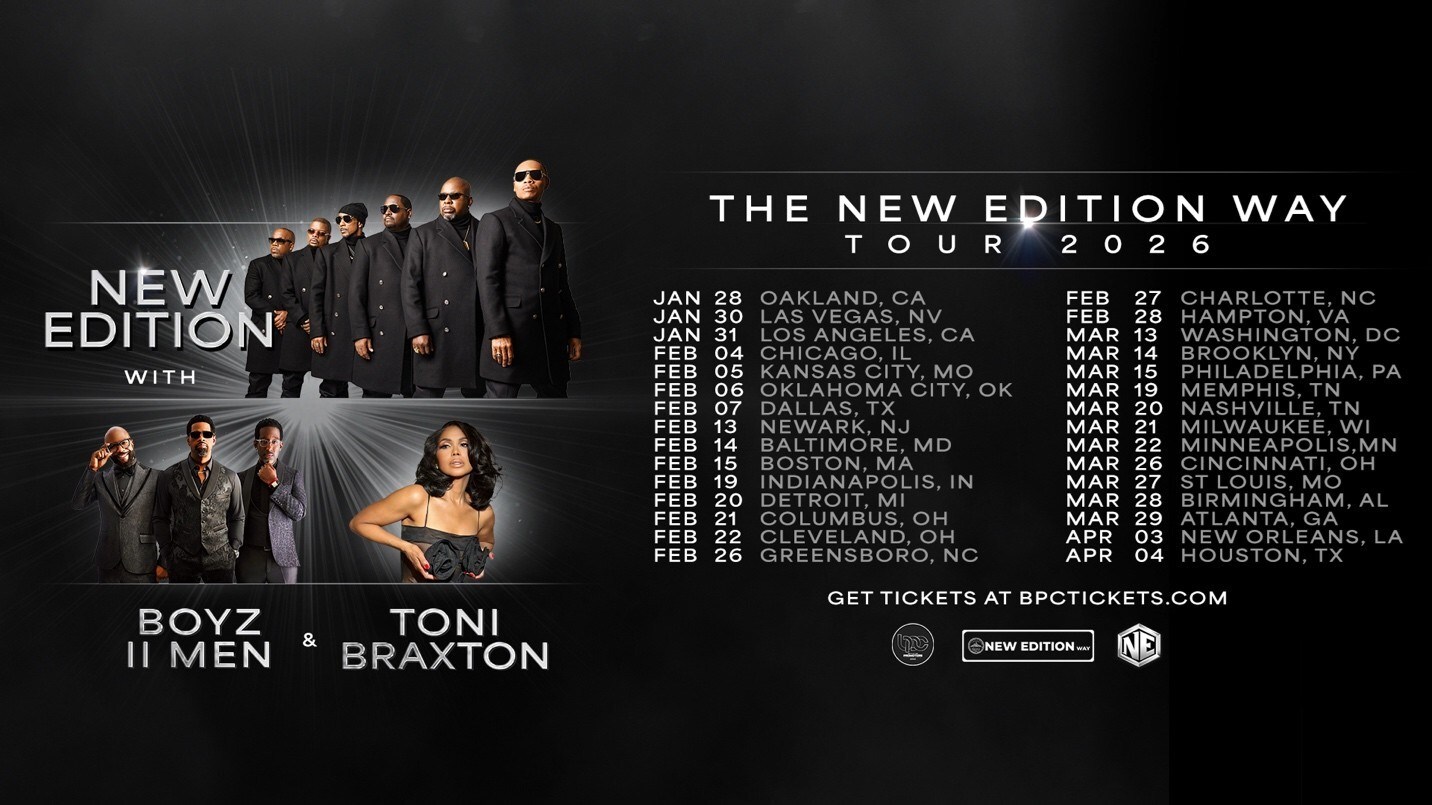 ‘The New Edition Way Tour’ to conclude at Toyota Center in Houston ...