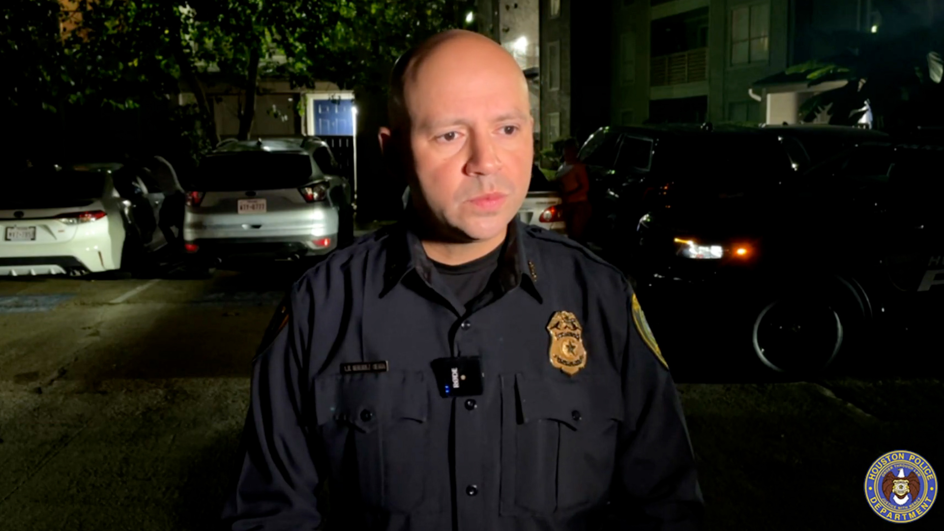 Officer returns fire, woman jumps from balcony before 17-year-old ...