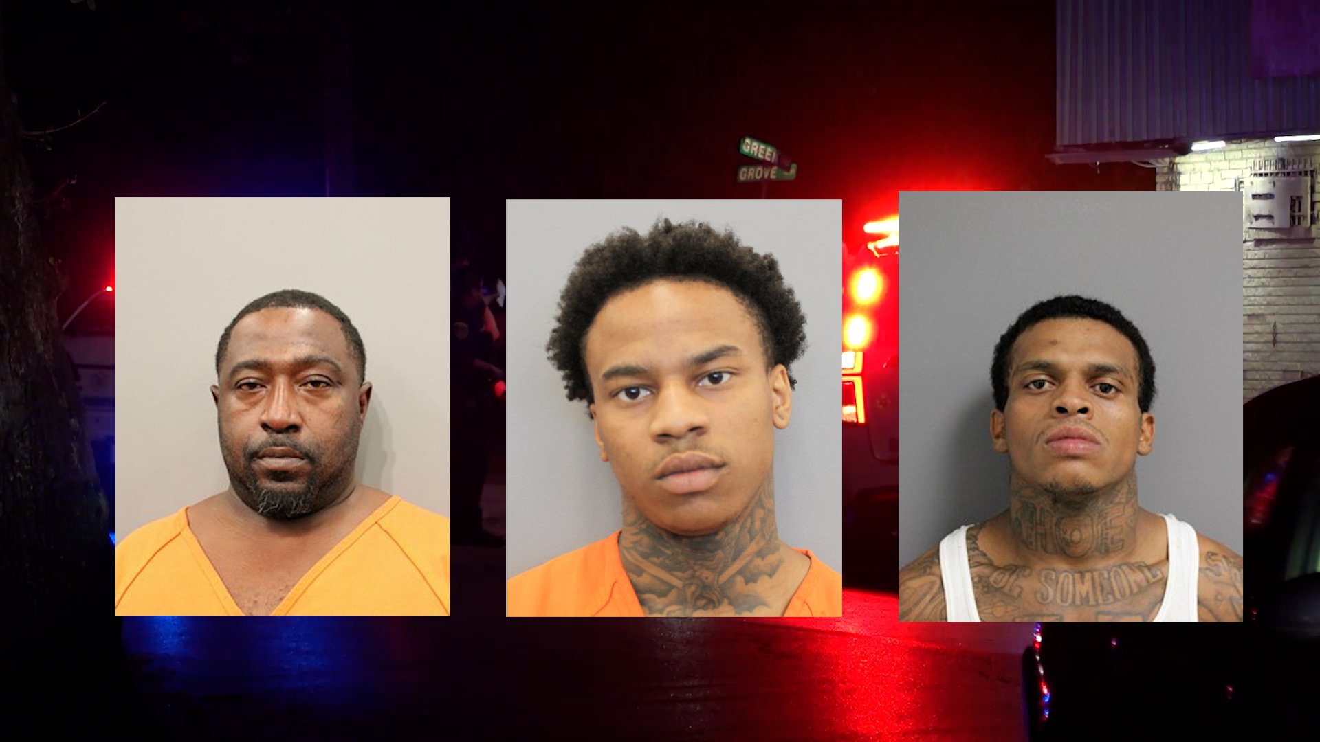 Three suspects charged in organized drive-by killing outside Houston ...