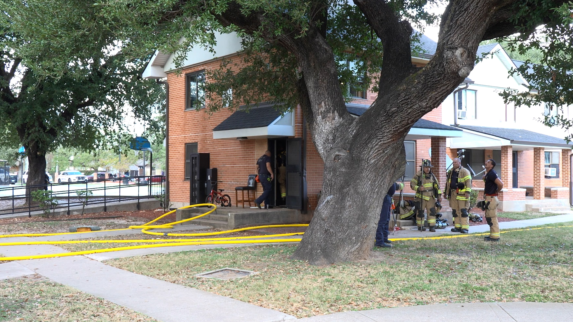 HFD responds to fire at Kelly Village in northeast Houston - Houston ...
