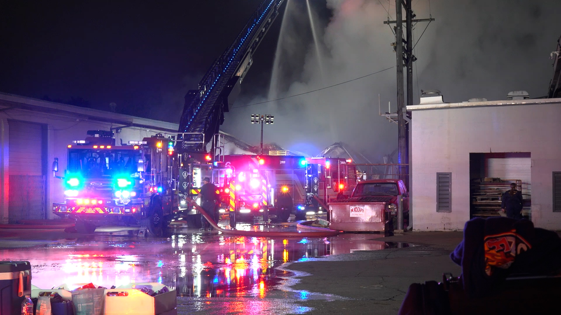 Fire under investigation at Atco Industrial Park on FM 529 - Houston ...