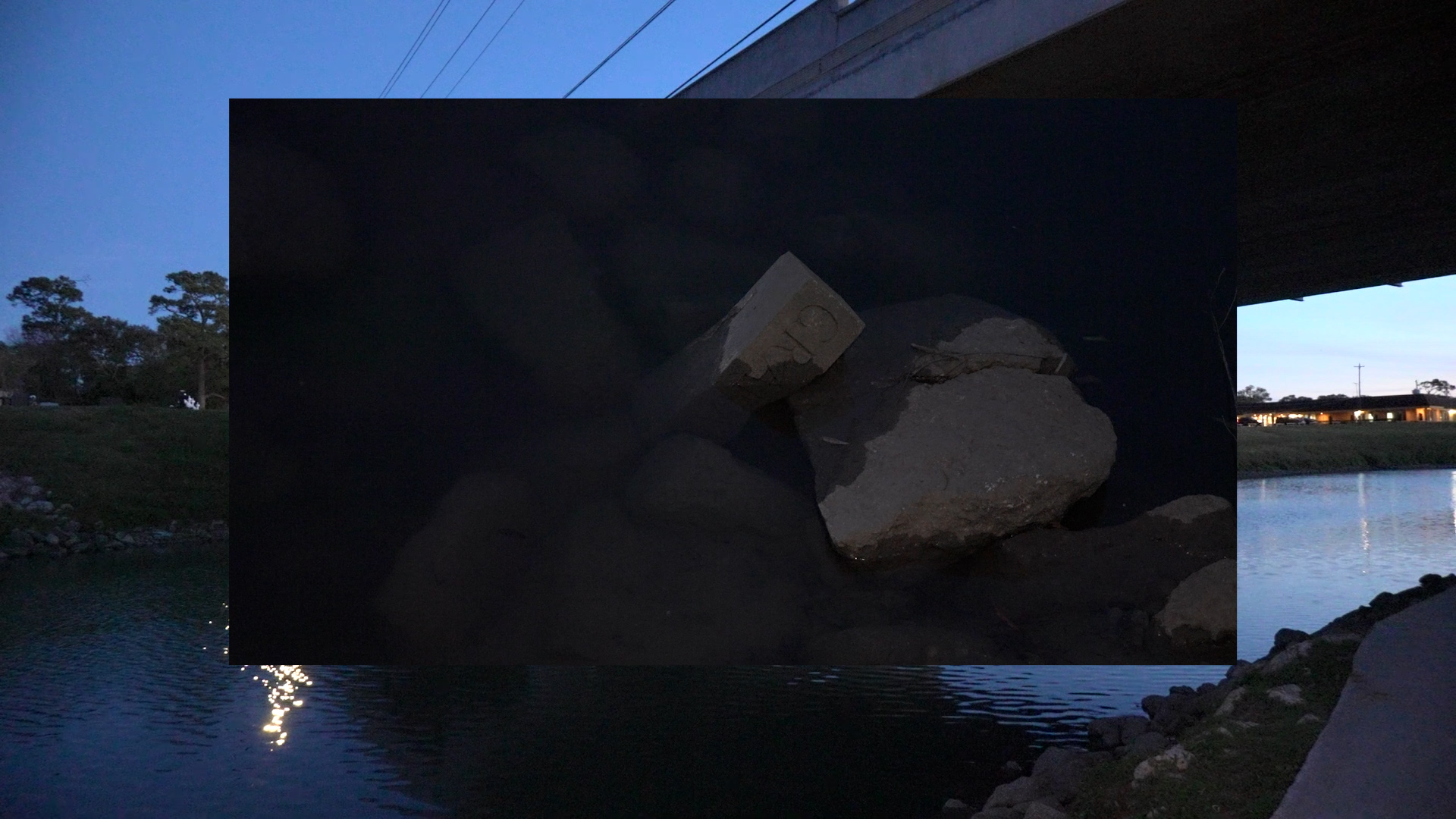 Tombstones found dumped in Brays Bayou near Lawndale Bridge - Houston ...